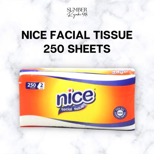 Jual Tissue Nice 250 Sheets Facial Tissue Merk Nice 250 Tisu Tisue 2 ...