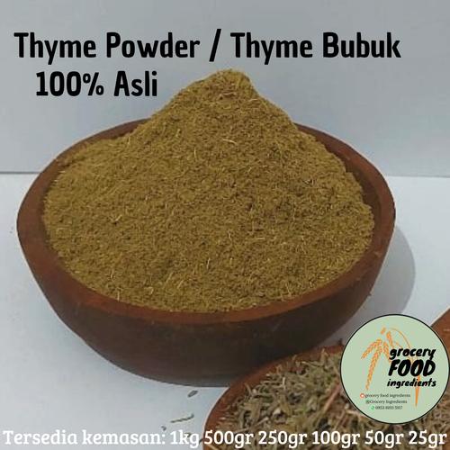 Jual thyme powder / thyme bubuk - Jakarta Timur - Grocery Food ...