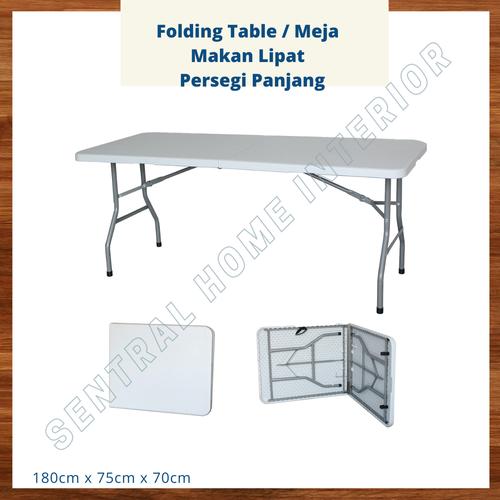 Jual Meja Makan Lipat / Folding Table | FoldingTable180x75x70 - Jakarta ...