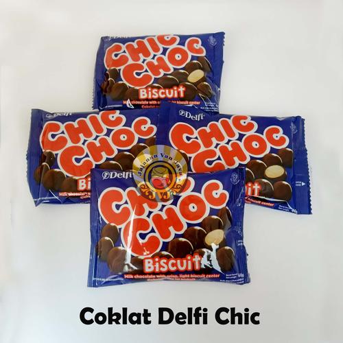 Jual Delfi Chic Choc 40 gr - Coklat Isi Biskuit - Delfi Chic Choc ...