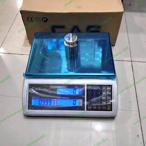 Jual Counting scale CAS JCS cap 30kg / timbangan baut 30kg - Jakarta ...