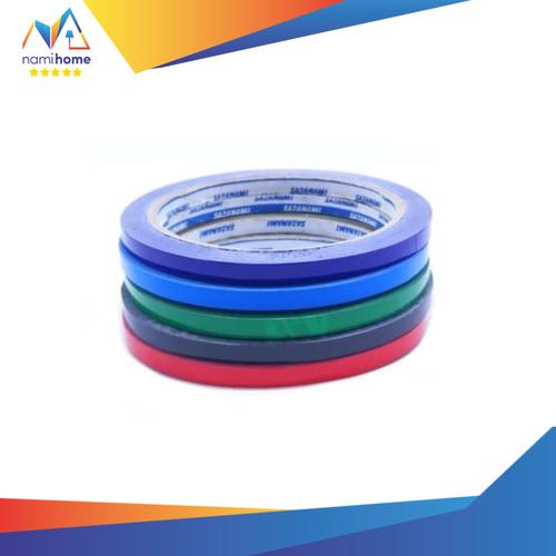 Jual Isolasi warna 6mm x 50m sazanami selotip solasi lakban tapes opp ...