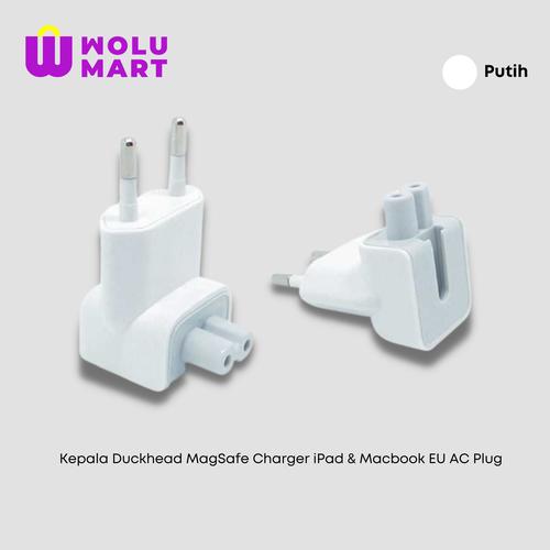 Jual Kepala Duckhead MagSafe Charger iPad & Macbook EU AC Plug ...