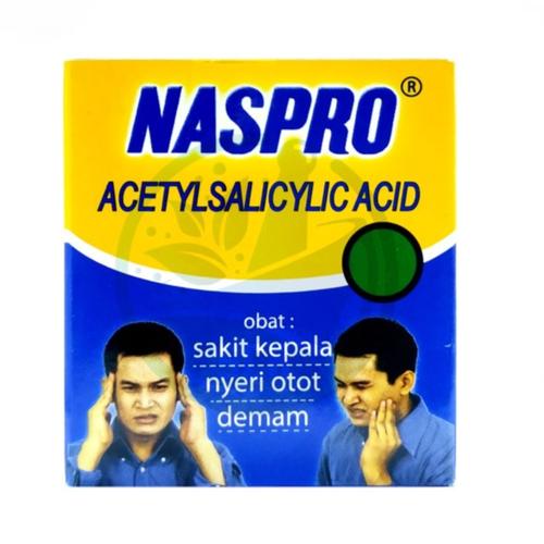 Jual NASPRO STRIP @ 4 TABLET - OBAT SAKIT KEPALA, NYERI OTOT DAN DEMAM ...