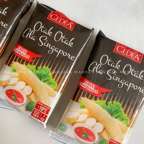 Jual Cedea Otak Otak Ikan Singapore 500gr 200gr Ready Enak Murah ...