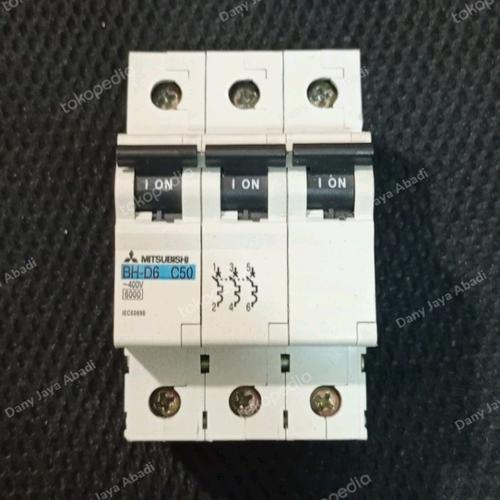 Jual mcb mitsubishi BH-D6 C50 3P 50A 6KA - Jakarta Pusat - Dany Jaya ...