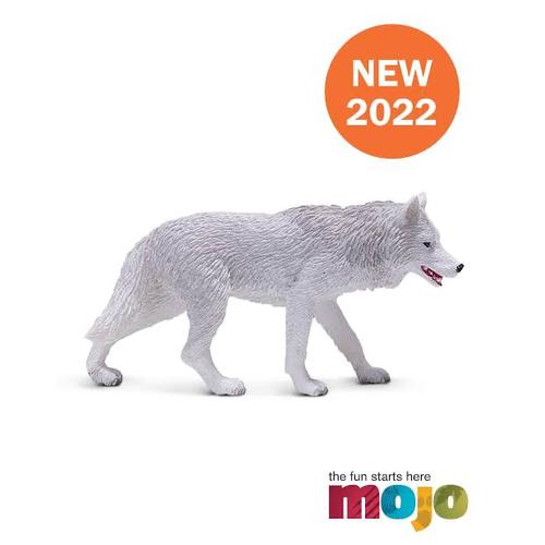 Jual Mojo | Mojo Fun Animal Figurine Arctic Wolf / Serigala Kutub ...