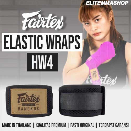 Jual FAIRTEX Elastic Handwraps HW4 Black - Jakarta Barat - ELITE MMA ...