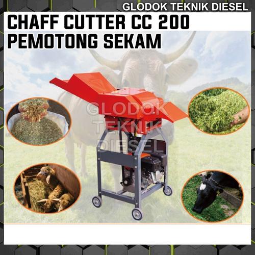 Jual Mesin Pencacah Rumput Ranting Gandum Padi Chaff Cutter + Penggerak ...