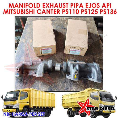 Jual PIPA EJOS API EXHAUST PIPE MITSUBISHI CANTER PS110 MANIFOLD ...