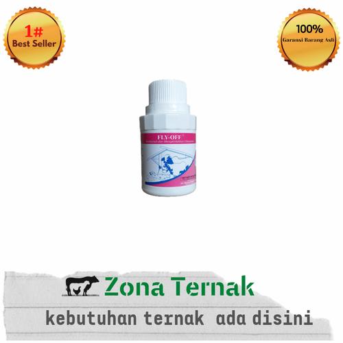 Jual FLY OFF 100 ml - obat lalat kutu nyamuk parasit semprut hewan ...