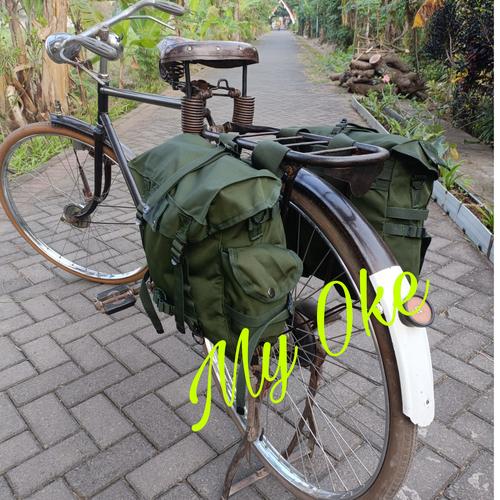 Jual Tas Sepeda Onthel Kuno Veteran - Hitam - Kab. Tulungagung ...