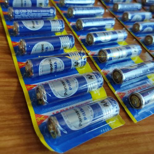 Jual Panasonic AA Biru 1.5V / Battery AA / Baterai AA Jam dinding ...