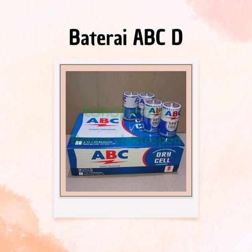 Jual Promo Baterai ABC Biru Besar (D) / Jumbo / Battery / Batu Batre ...