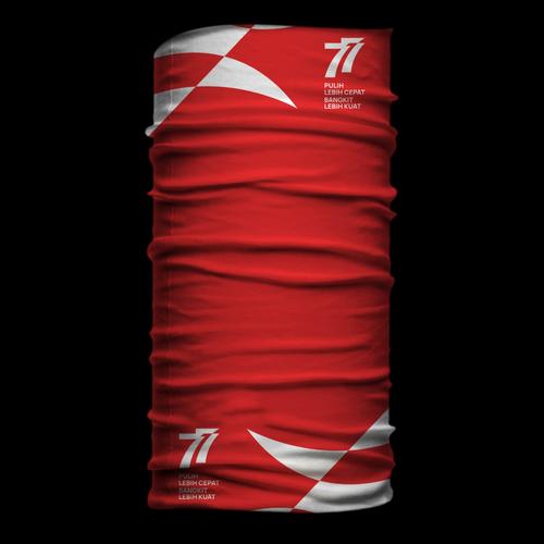 Jual Masker Baff Bandana HUT RI 77 TH Bendera Merah Putih Indonesia ...