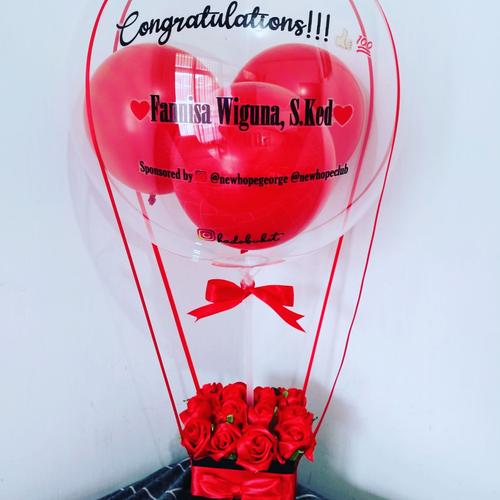 Jual Buket Balon wisuda bunga Graduation Birthday Anniversary - Kota ...