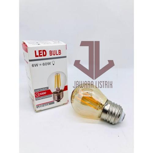 Jual LAMPU PIJAR CLASSIC LED BULB 6 WATT LAMPU HIAS - Jakarta Timur ...