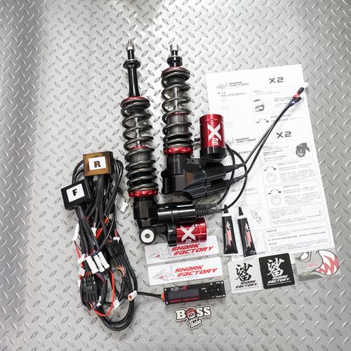 Promo Electronic Shock Tabung Shark Factory X2 E Red Vespa Sprint ...