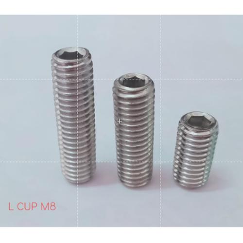 Jual Baut L Tanam stainless M8/Set L CUP SS M8/Baut borek m8 - 8X12 - Kota Surabaya - TANJUNG ...