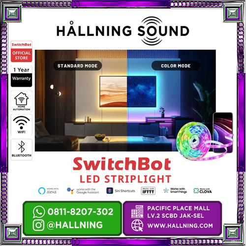 Promo SWITCHBOT SMART LED STRIP RGB 5 METER - LAMPU PINTAR LED SMART ...