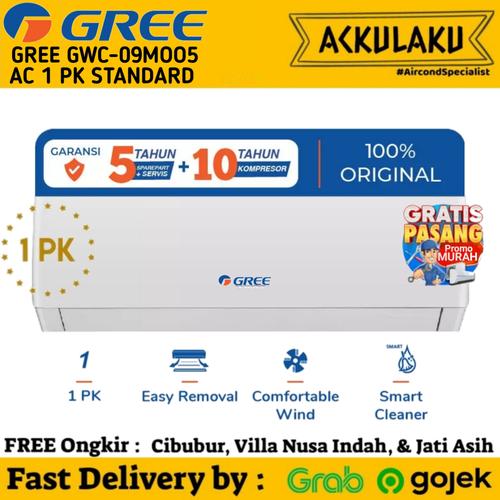 Jual Ac Split 1 Pk GREE GWC 09MOO5 GWC-09MOO5 Standard Series Free ...