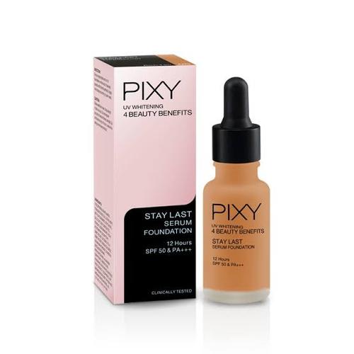 Jual Pixy Stay Last Serum Foundation SPF 50 PA ++++ 17ml - 01 Rich ...