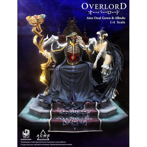 Jual Kadokawa x Acme Studio Ainz Ooal Gown & Albedo Overload Figure ...