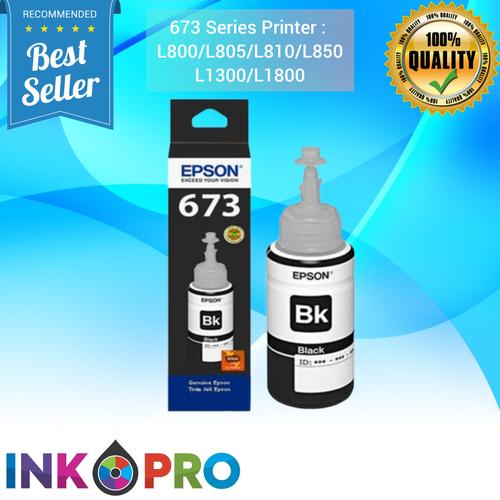 Promo Tinta Epson 673 PREMIUM Untuk Printer L800 L805 L810 L850 L1800 ...
