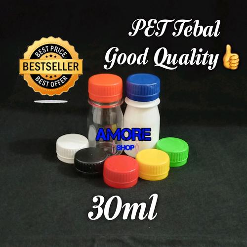 Jual Botol Zamzam 30ml-50ml / Botol Zam Zam - Botol PET - Obat Kapsul ...