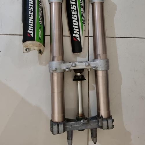 Jual USD Shockbreker shock depan SE Trail Kawasaki KX 250 F as 48 mm ...