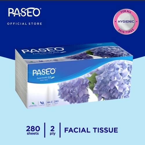 Jual Paseo Luxuriously soft Facial Soft Tisu [280/70 Sheets/ 2 Ply ...