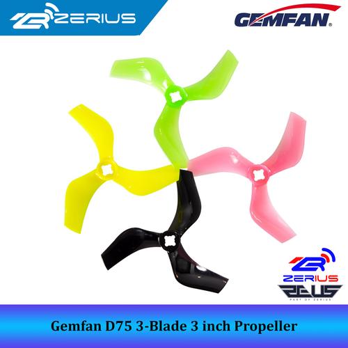 Jual Gemfan D75 Ducted 75mm 3inch 3-Blade 3 inch Cinewhoop Propeller - Jakarta Timur - Zerius ...