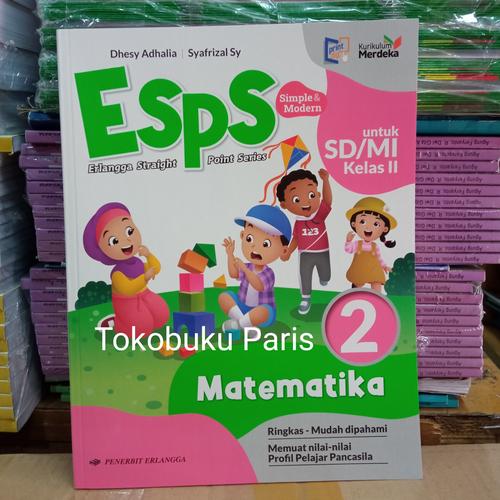 Jual ESPS Matematika sd/mi kelas 2 kurikulum merdeka erlangga - Jakarta Timur - tokobukuParis ...