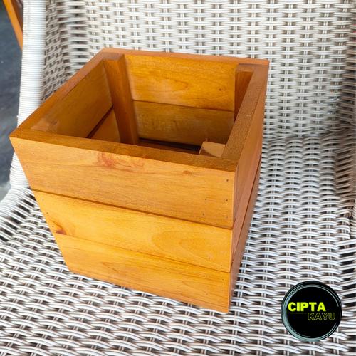 Jual crate kayu box kayu kotak kayu tanpa tutup serbaguna kotak ...