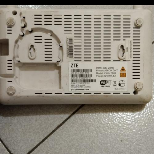 Jual ZTE model ZXHN-F609 - Jakarta Barat - Dikot02 | Tokopedia