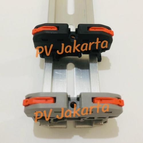Jual Konektor Kabel Din Rail PCT 211 OEM Wago Connector PCT-211 Black Grey - Hitam - Jakarta ...