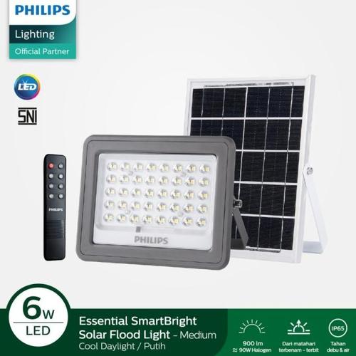 Jual Philips Lampu Solar BVC080 LED9/765 - lampu sorot tenaga surya ...