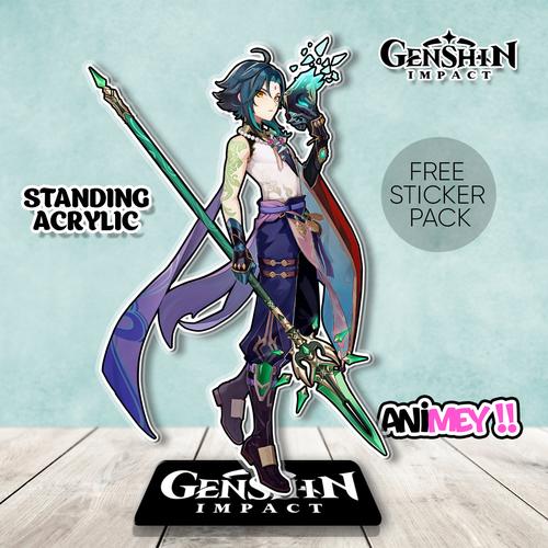 Jual Standing Acrylic Xiao Genshin Impact / Standee / Action Figure ...