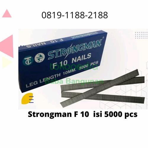 Jual Paku Staples Tembak Merk Strongman - F10 / F15 / F20 / F25 / F30 ...