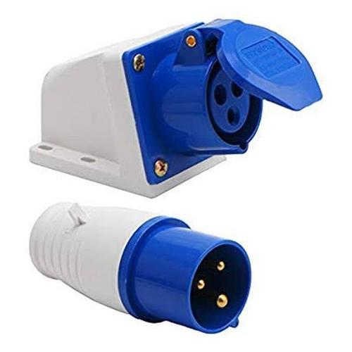 Jual Steker + Stop Kontak Surface Mounting Industrial Socket 3 Phase ...