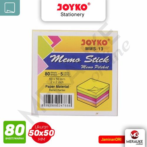 Jual JOYKO Memo Sticky Notes 5 Colour 80s MMS-13 - Kota Bandung ...