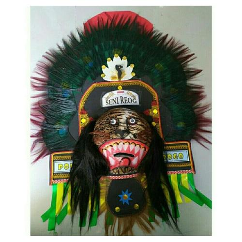Jual topeng reog macan reog topeng seni reog - Jakarta Barat - topeng ...