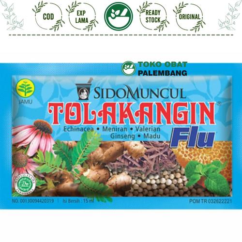 Jual 1 SACHET TOLAK ANGIN FLU SIDOMUNCUL SIDO MUNCUL FLU ECERAN ...