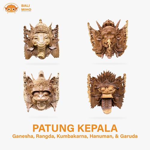 Jual Dekorasi Dinding Ukiran Topeng Garuda/Hanoman/Ganesha/Rangda ...