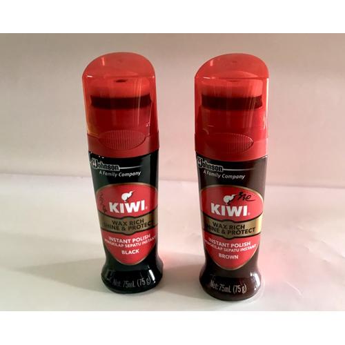 Jual Semir Sepatu Kiwi Shine And protect 75ml - hitam - Kab. Bogor ...