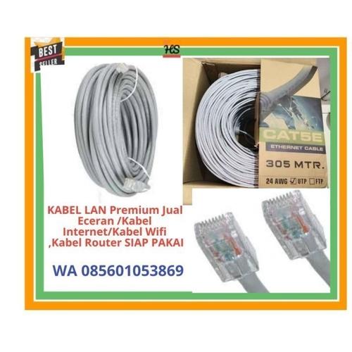 Jual KABEL LAN UTP Indoor 10 Meter Kabel Wifi Siap Pakai Bergaransi ...
