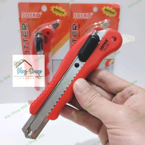 Jual PISAU CUTTER JOYKO BESAR CU-501/PEMOTONG KERTAS MULTIFUNGSI HEAVY ...