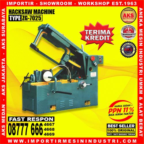 Jual Mesin Potong Besi Horizontal Hacksaw Machine 1,5Kw 152mm ZG - 7025 ...
