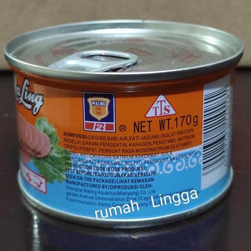 Jual sale Daging MALING TTS Kaleng/ Ma Ling Luncheon Meat Ham Kornet ...