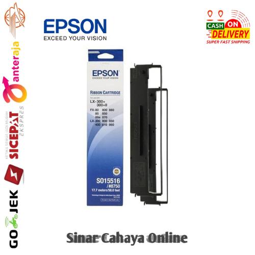 Jual Pita Epson Ribbon Cartridge LX-300+/LX300+II PROM0..!! - Jakarta ...